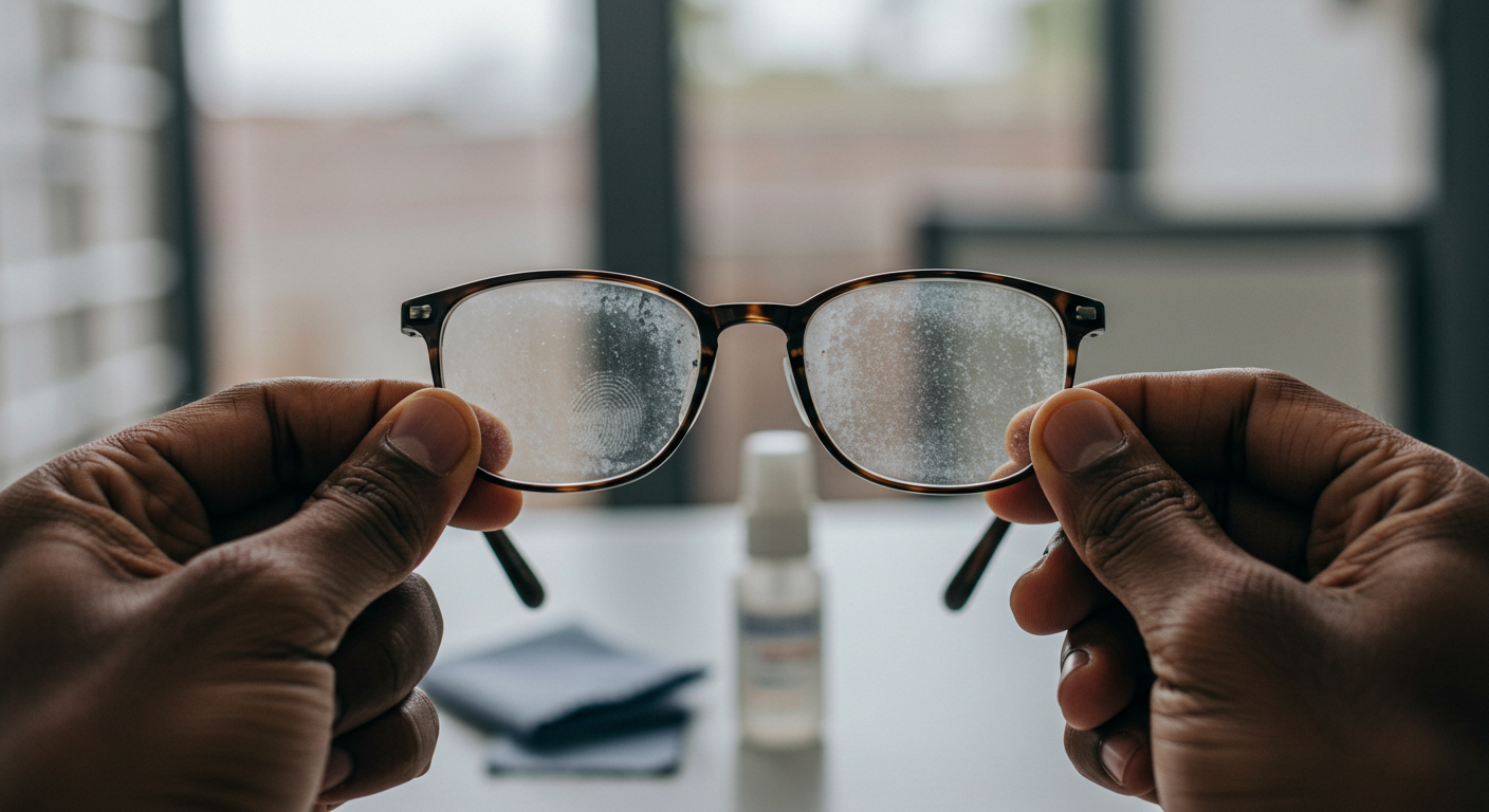 Why Do My Glasses Always Look Dirty — Even After Cleaning? | The Eye Opener