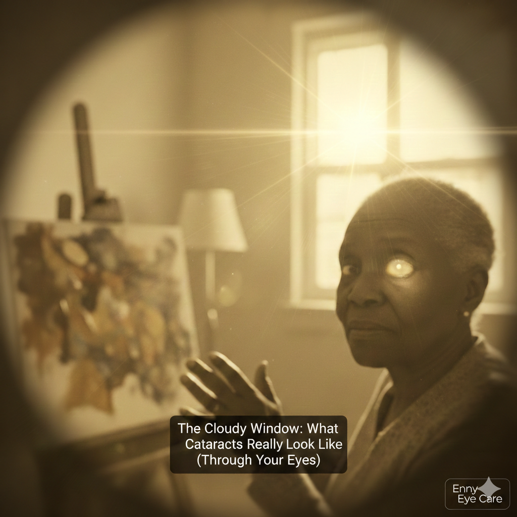 The Cloudy Window: What Cataracts Really Look Like (Through Your Eyes ...